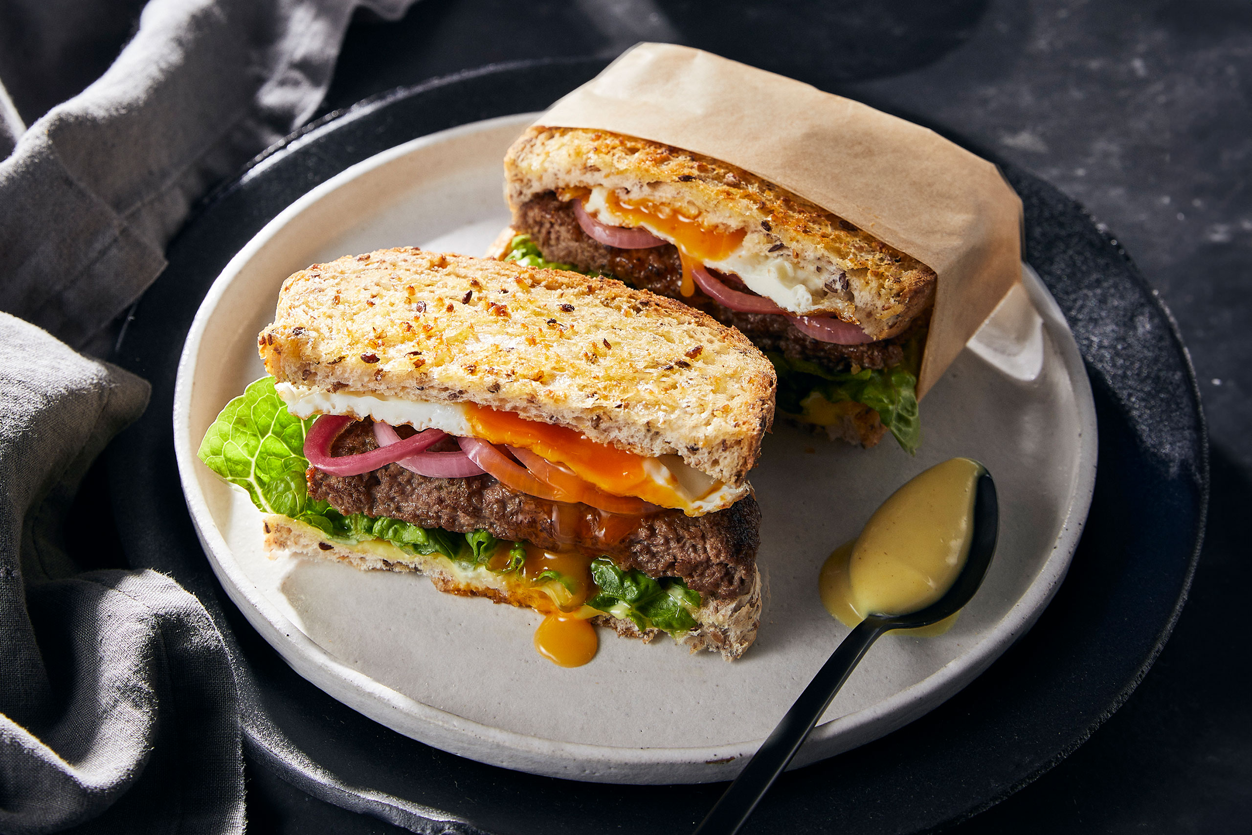 Hamburger Sandwich - Abbott's Bakery